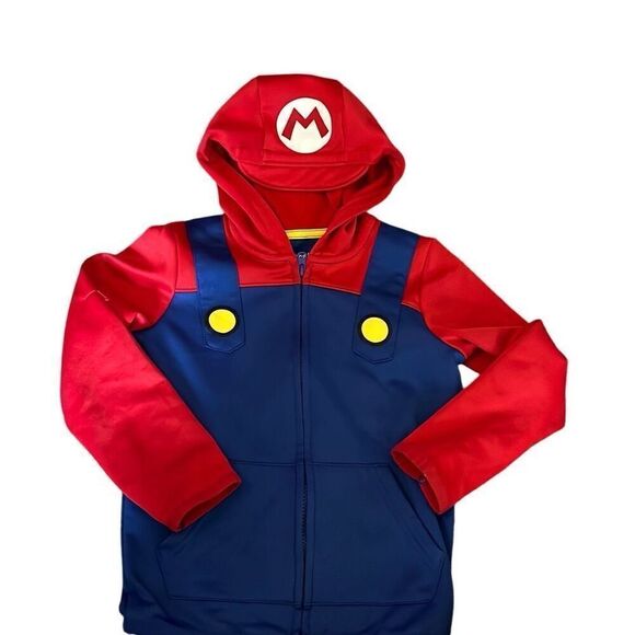 jumping beans | Jackets & Coats | Super Mario Bros Mario Zip Upjacket ...